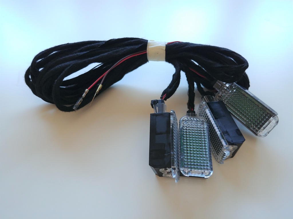 Oświetlenie Przestrzeni Nóg Led Audi A3 A4 A5 A6 8251798823