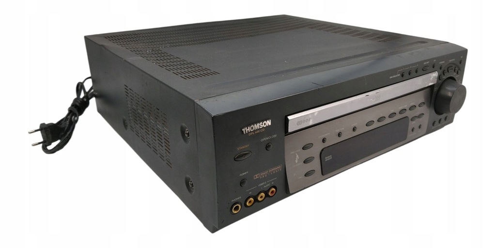 Amplituner PRO-LOGIC THOMSON DPL 600 CD 5.1 - 15744293988 - oficjalne archiwum Allegro