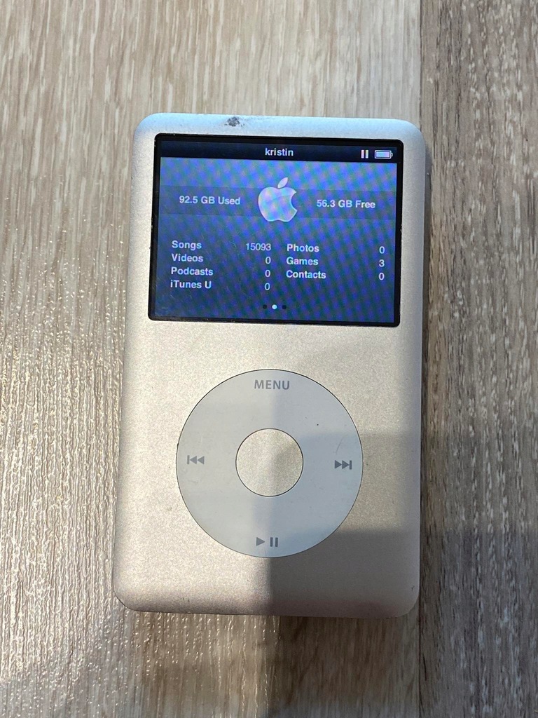 Apple iPod Classic 160GB A1238 Sprawny - 13762904292 - oficjalne ...