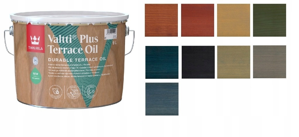 TIKKURILA Valtti Plus Wood Oil Akva 9L grupa II - 12332416516 ...