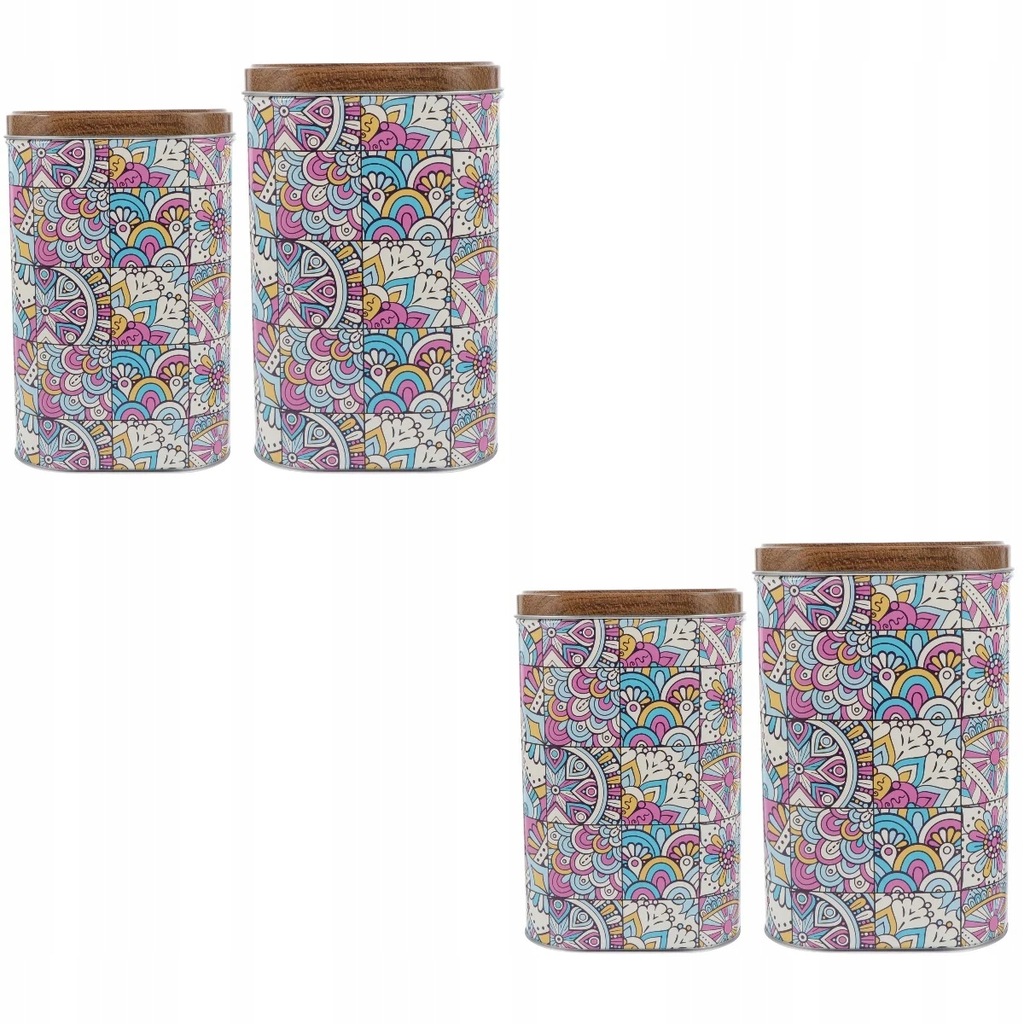 Loose Tea Jar Food Containers Pot Kitchen 4 Pcs - 13930123800 ...