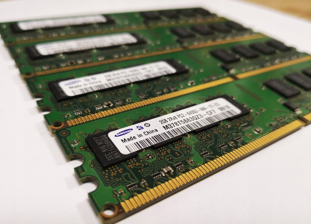 Pamięć RAM SAMSUNG do PC 2GB DDR2 DIMM PC2-6400 FV - 7811720976 ...