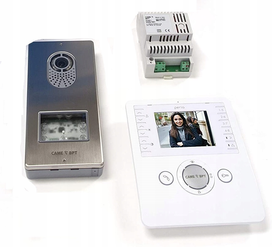 ZESTAW WIDEDOMOFON Came BPT Perla LVKITPEV04 - 12076833888 - oficjalne archiwum Allegro
