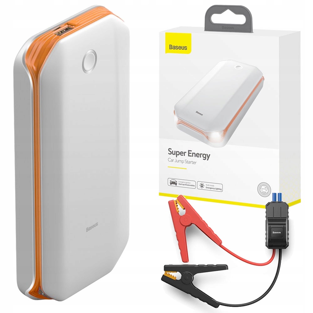 BASEUS URZĄDZENIE ROZRUCHOWE BOOSTER 8000mAh 12V - 11707966277 ...