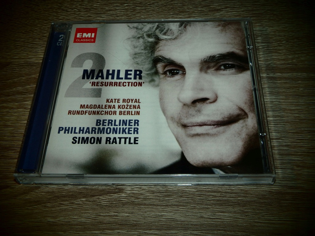 MAHLER SYMPHONY ROYAL, KOZENA, RATTLE [2CD] - 12707825002 - oficjalne archiwum Allegro