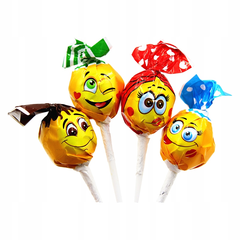 Lizaki Cukierki Roshen LOLLIPOPS 48szt - 10659964991 - oficjalne archiwum Allegro