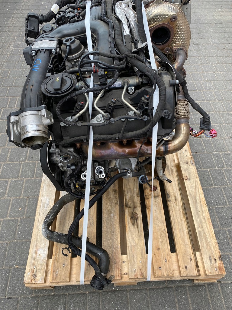 SILNIK 3.0 TDI VW PORSCHE CVV CVVA CVVB KOMPLET! - 12838011319 ...