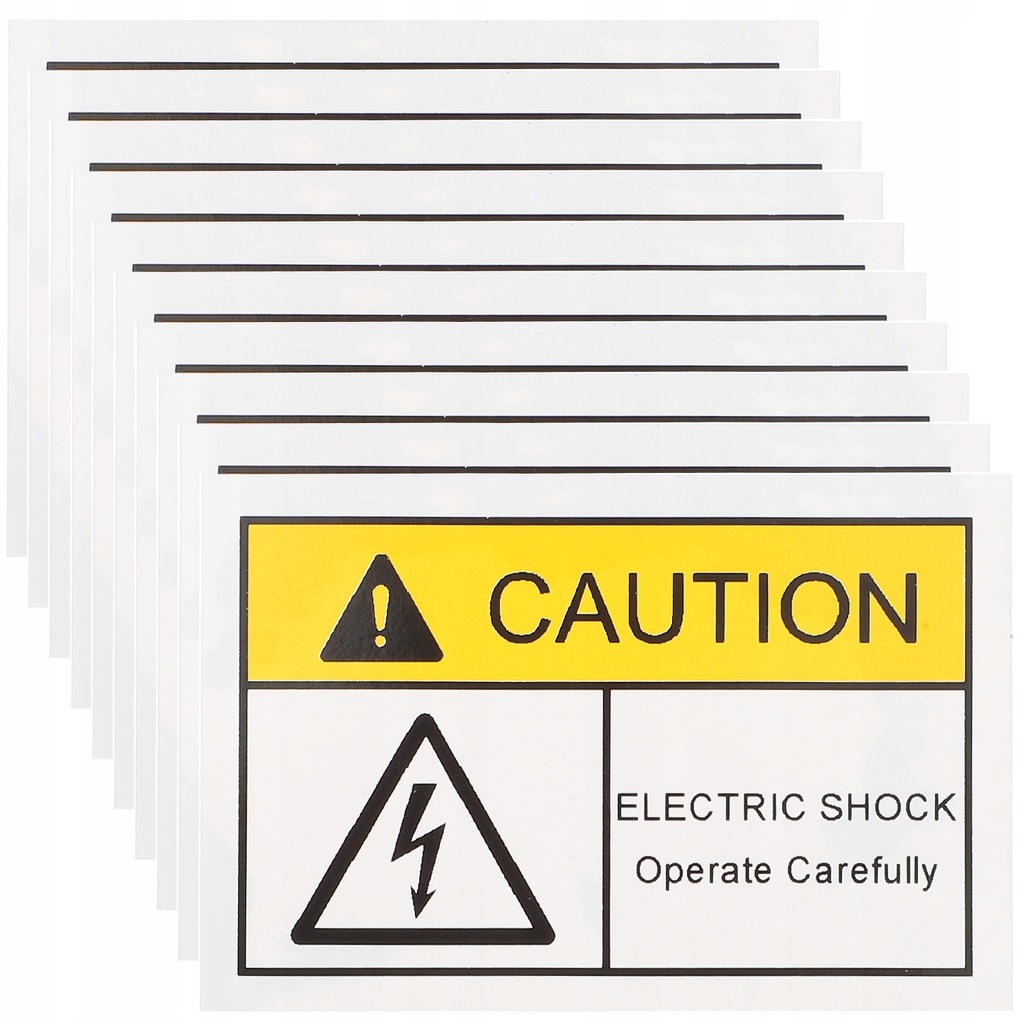 ELECTRICAL DANGER WARNING STICKER HIGH VOLTAGE SIGN WARNING LABELS 10 ...