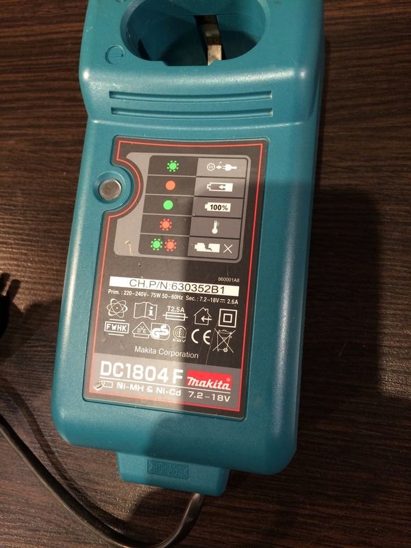Makita DC1804F DC1804T DC1804 ladowarka 7,2-18v - 7559873449 ...