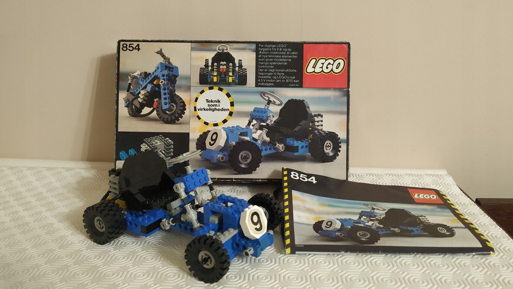 Lego Technic 854 Go-Kart KOMPLET UNIKAT - 12551805258 - oficjalne ...