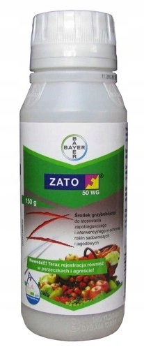 Bayer Zato 50 WG 150g Środek grzybobójczy - 10888293181 - oficjalne ...