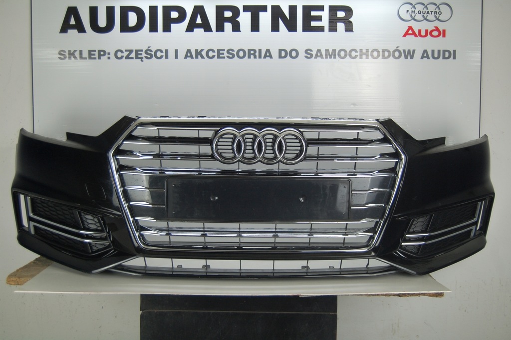 ZDERZAK AUDI A4 B9 S4 S-LINE 8W 2017-2020 BEZ PDC - 9018338179 - oficjalne archiwum Allegro