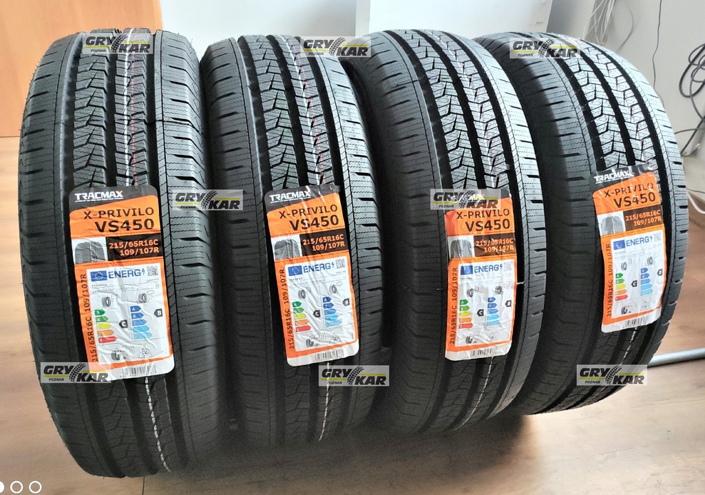 Opony 215/65/16C Tracmax 2021r KOMPLET 4szt Zimowe - 11575919361 - oficjalne archiwum Allegro