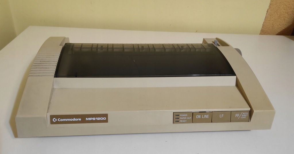 Drukarka Commodore MPS1200 Serial do C64 - 13113174324 - oficjalne ...