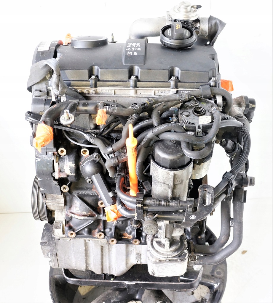 SILNIK ENGINE VW PASSAT B5 FL A4 B5 A6 1,9 TDI AJM - 13966505803 ...