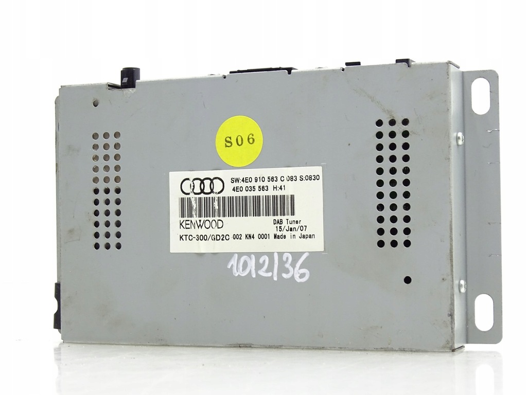MODUŁ STEROWNIK TUNER RADIA AUDI A6 C6 4E0910563C - 13259035950 - oficjalne archiwum Allegro