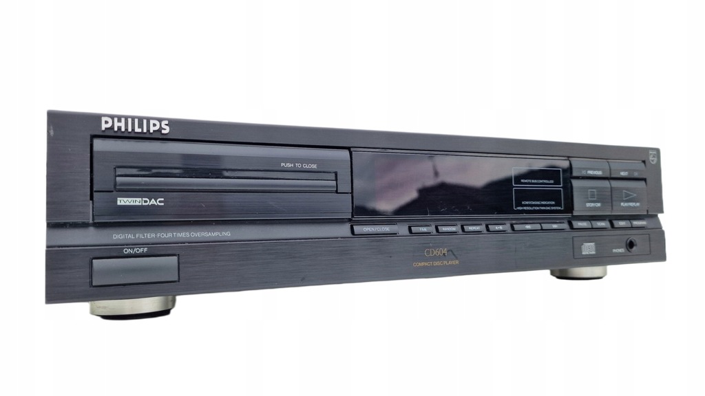 Philips CD 604 player odtwarzacz kompaktowy TDA 1543 CDM 4.19 ...