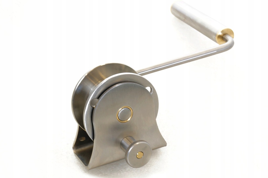 Kołowrotek do grilla nierdzewny INOX korbka - 12754709593 - oficjalne ...