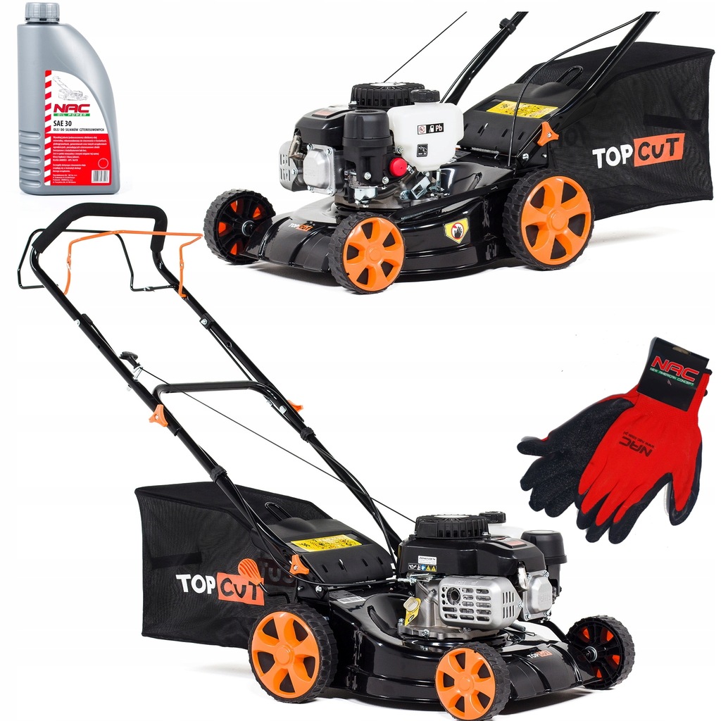 Kosiarka spalinowa z napędem 132cm³ 40cm + Olej - 13575495993 ...