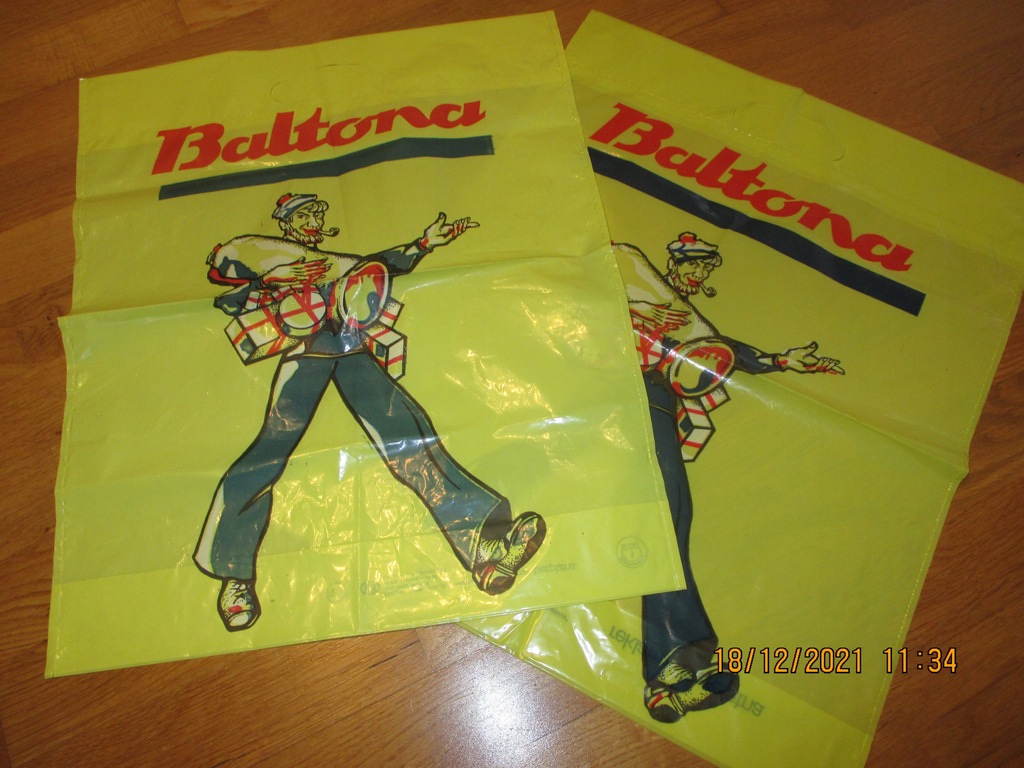TORBA REKLAMÓWKA BALTONA /PEWEX NOWA Z PRL - 11583352395 - oficjalne ...