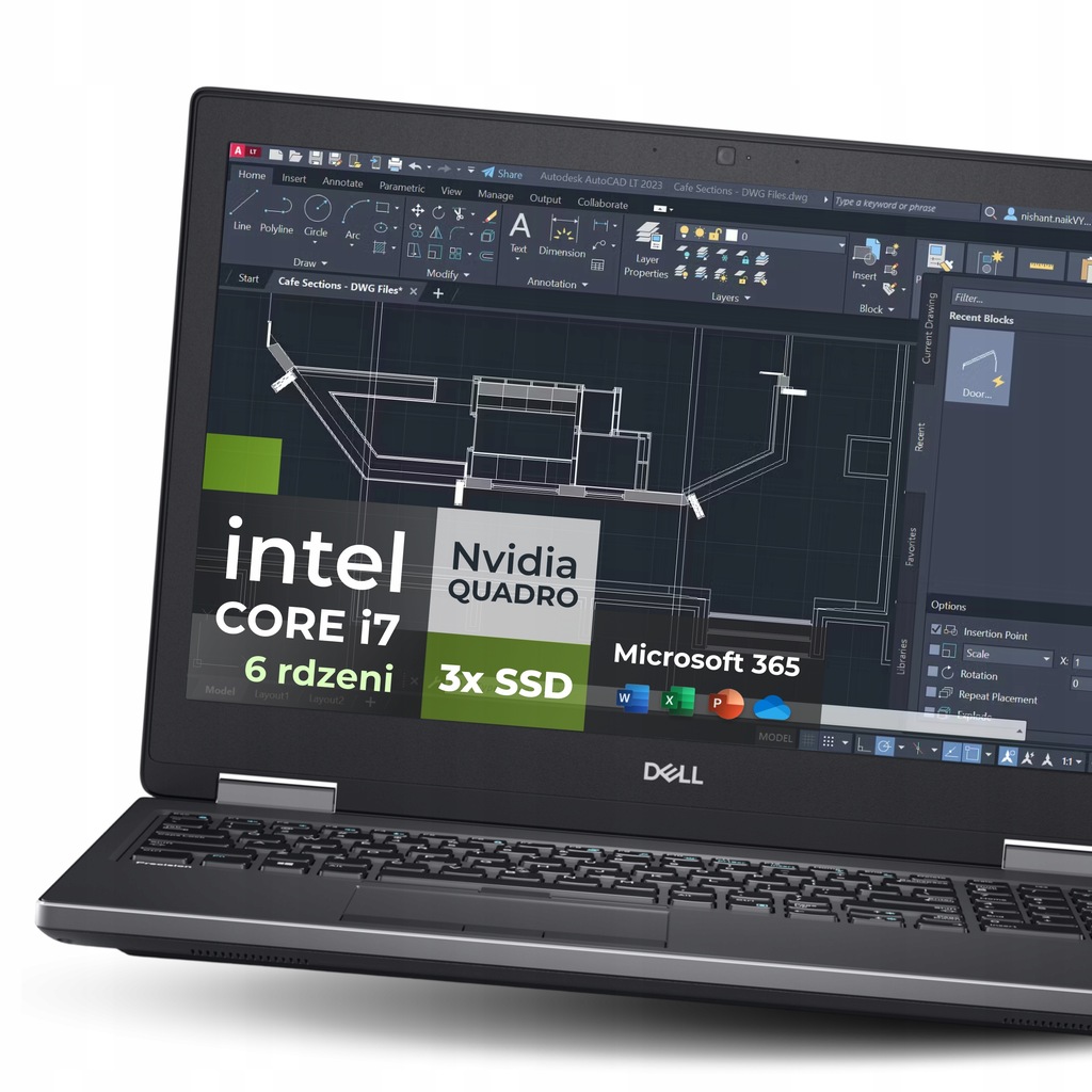 Dell Precision 15H 6×i7|4×RAM|3×SSD NVIDIA AutoCAD - 14293645828 ...