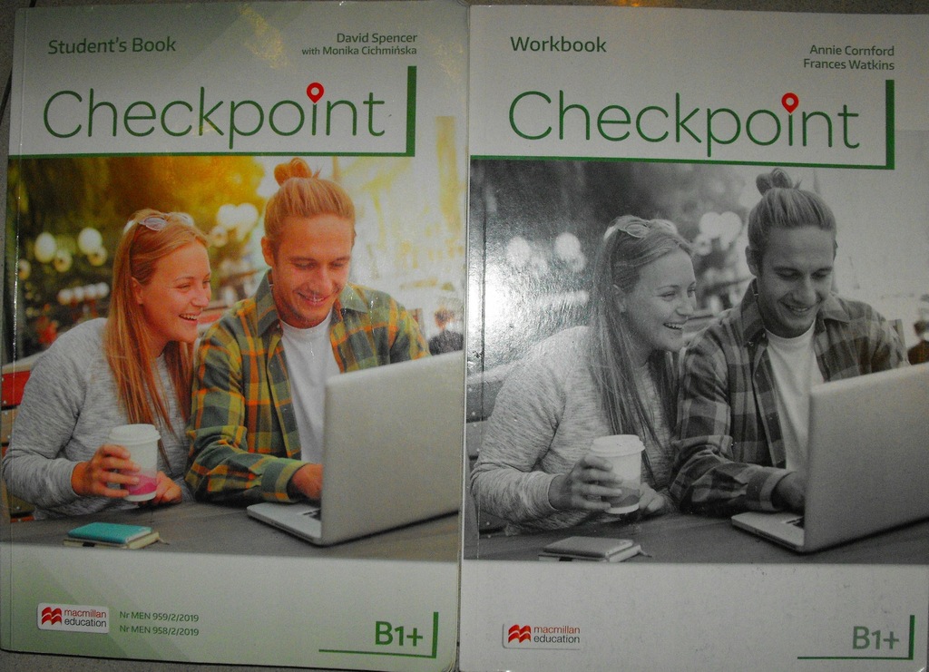 Checkpoint B1+ Student's Book + workbook IDEAŁ - 12725399068 ...