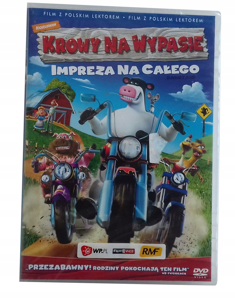 KROWY NA WYPASIE [DVD] PL DUBBING - 9204235745 - oficjalne archiwum Allegro