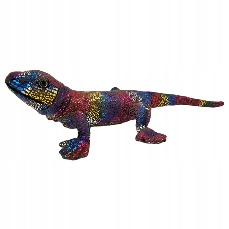 PLUSZOWA JASZCZURKA legwan MASKOTKA pluszak 44cm - 16302737221 ...