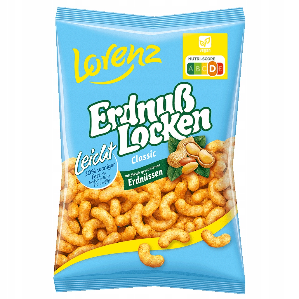 Chrupki Curly Orzechowe Light -30% fat 175g NIEMCY - 13196373943 ...