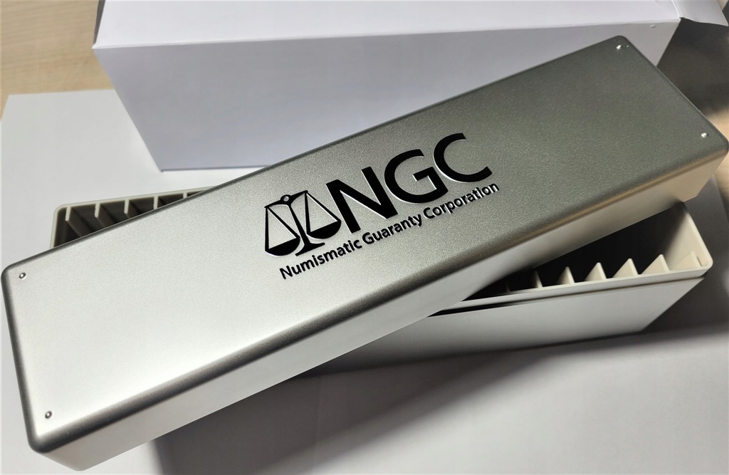 NGC pudełko na slaby 20 miejsc Standard Silver Box - 13904998940 ...