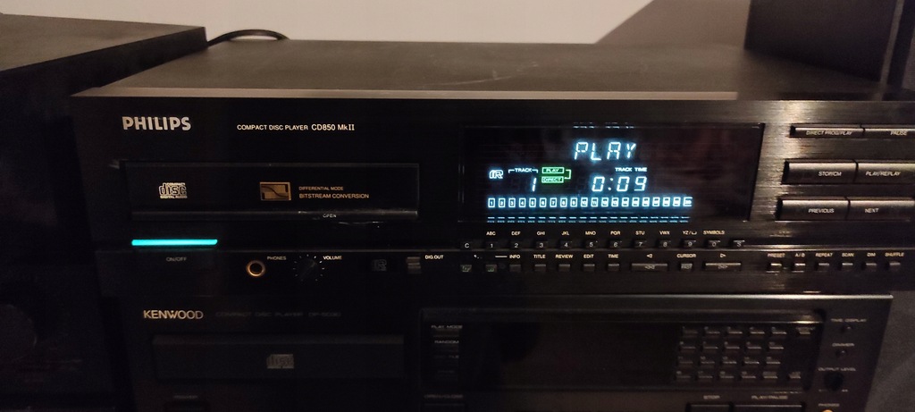 PHILIPS COMPACT DISC PLAYER CD 850 Mk 2 - 14656192408 - oficjalne ...