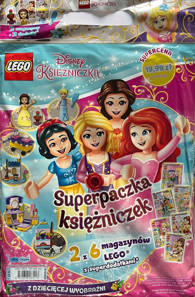 LEGO PAKIET Disney Księżniczka 1 / 2022 - 12757375012 - oficjalne ...