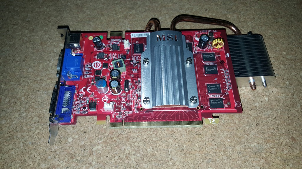 Karta graficzna PCI-E MSI Geforce 8600GT 512mb ok - 13006616584 - oficjalne archiwum Allegro