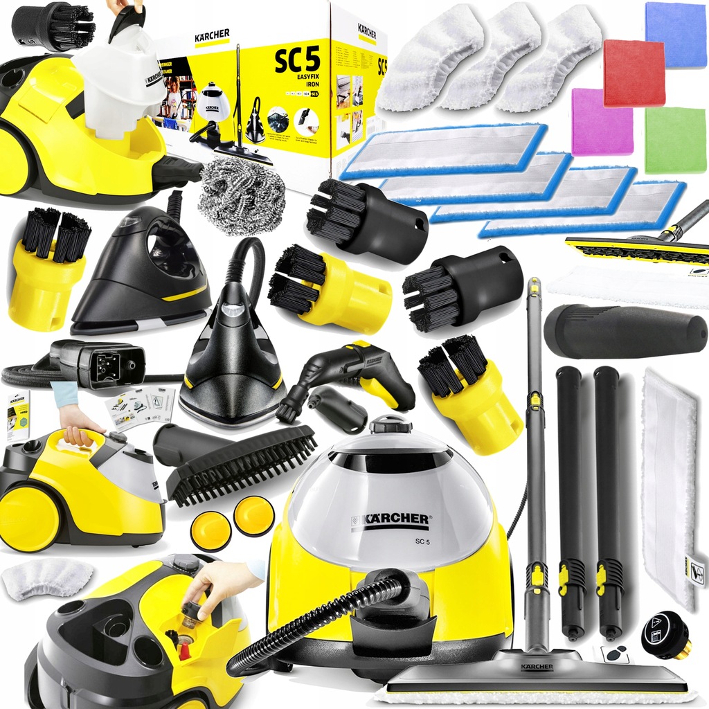 KARCHER SC5 IRON ŻELAZKO PAROWNICA MOP UNIWERSALNA - 9152467101 ...