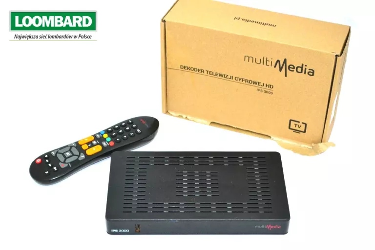 DEKODER MULTIMEDIA HD IPS 3000 KOMPLET OKAZJA - 12260198330 - oficjalne archiwum Allegro