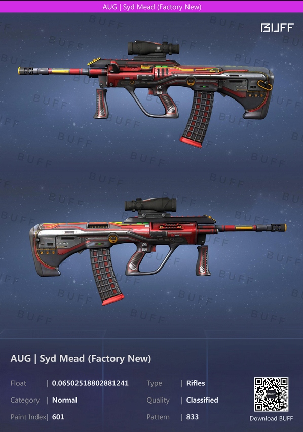 AUG Syd Mead FN cs:go skin CSGO skiny CS:GO - 12463004918 - oficjalne ...