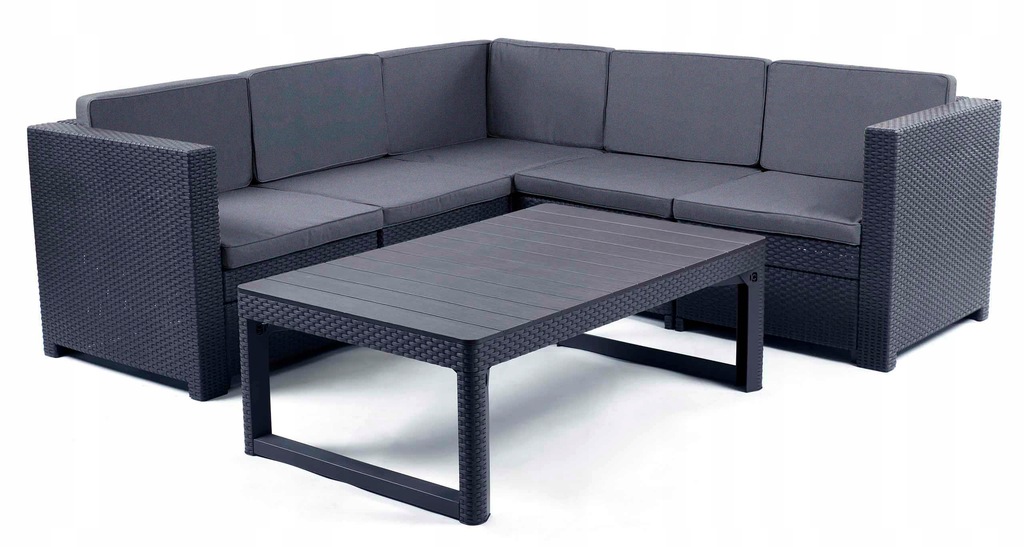 Keter Narożnik ogrodowy Provence SET Lyon 2w1 - 13575963448 - oficjalne archiwum Allegro