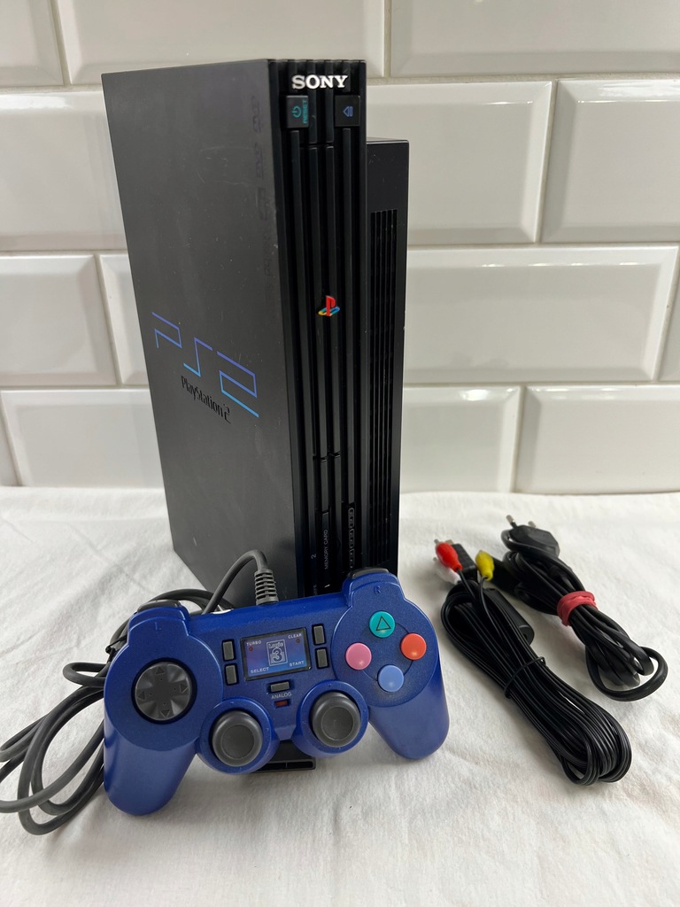 Sony PlayStation 2 FAT / PS2 / SCPH-30003 / Zestaw - 12257753714 ...