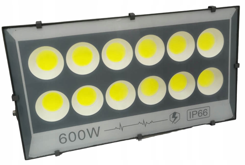 HALOGEN LED NAŚWIETLACZ REFLEKTOR LED COB 600W - 13246525314 ...