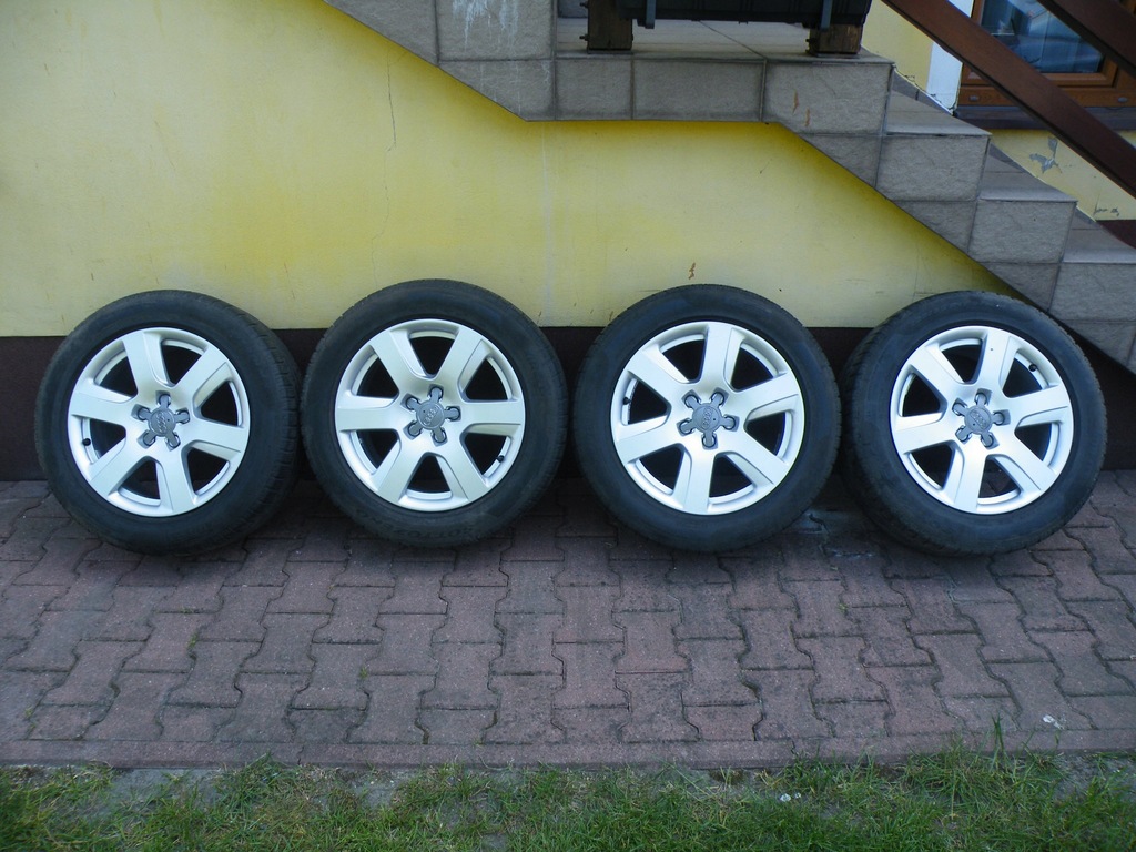 Audi A6 C7 ALUFELGI 17 FELGI KOŁA ZIMOWE 225/55/17 - 14076477559 - oficjalne archiwum Allegro