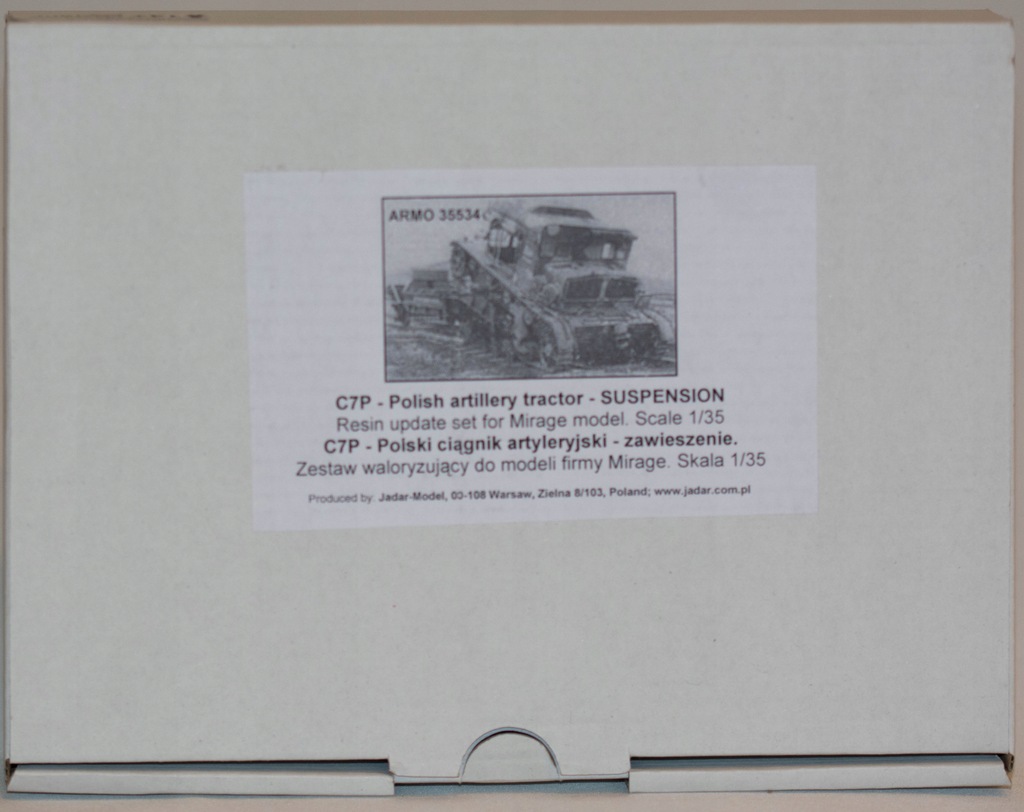 C7P Polish artillery tractor SUSPENSION ARMO 35534 - 12755539874 - oficjalne archiwum Allegro