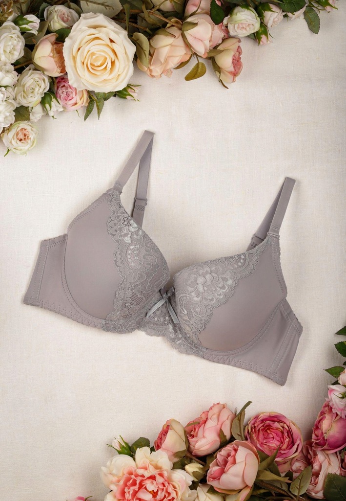 Born2Be Szary Biustonosz damski 85C Full Cup - 13963778699 - oficjalne ...