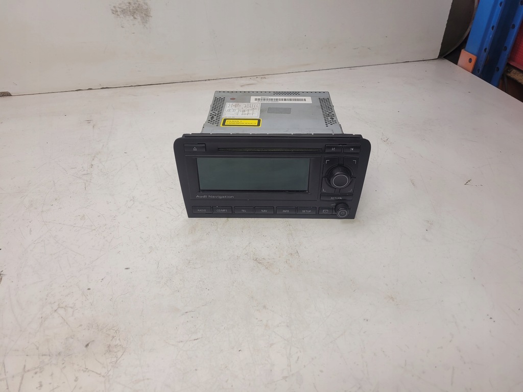 RADIO CD NAVI AUDI A3 8P LIFT 2 DIN 8P0035192N - 11980581802 - oficjalne archiwum Allegro