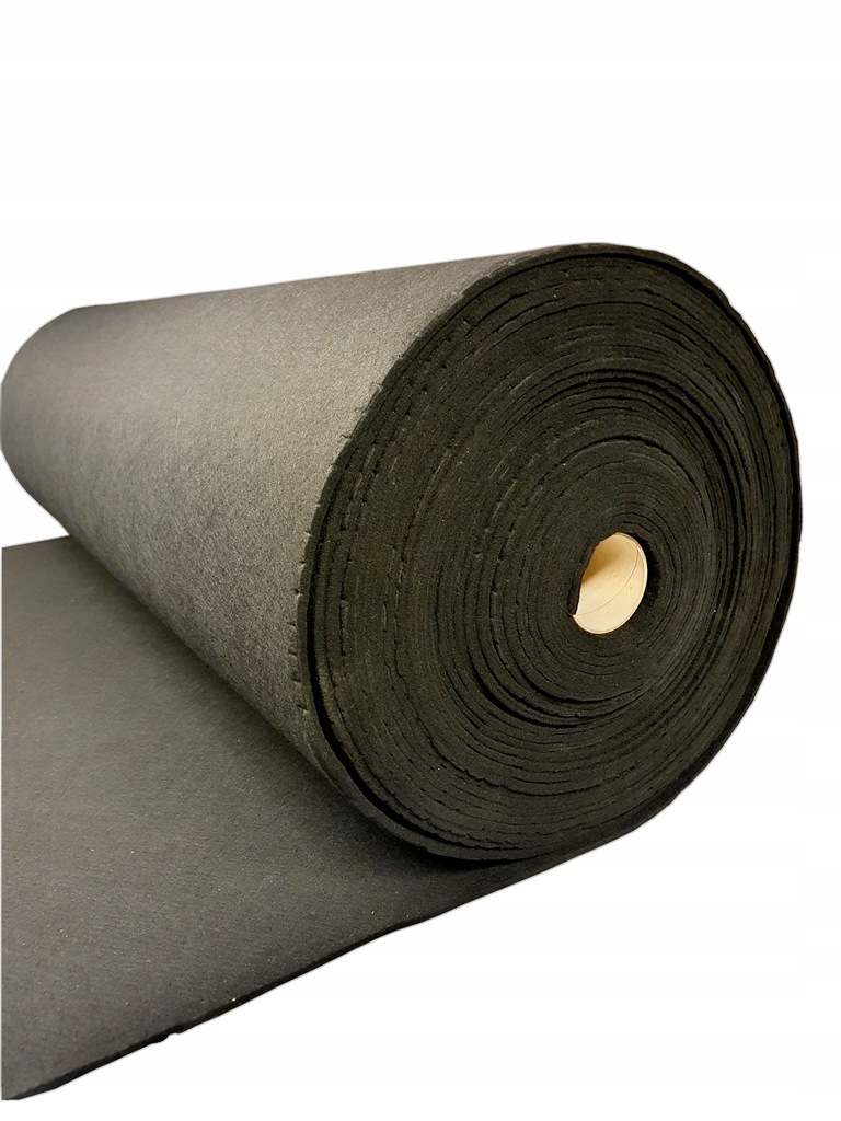 FILC CZARNY SUPER GRUBY, POD LAMELE 8mm, SZER. 150 - 13428162647 ...