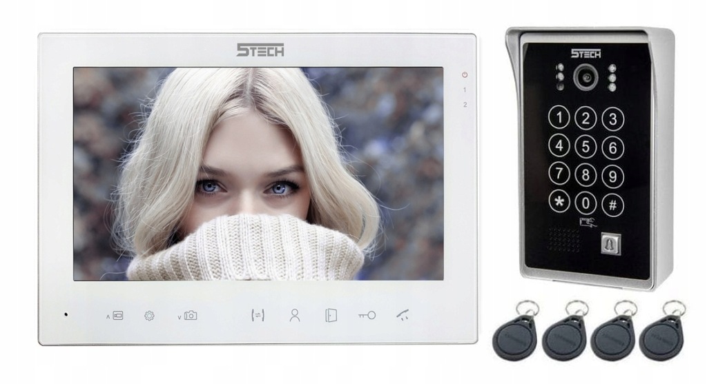 Wideodomofon Videodomofon 5TECH CZYTNIK SZYFRATOR - 8678188413 - oficjalne archiwum Allegro