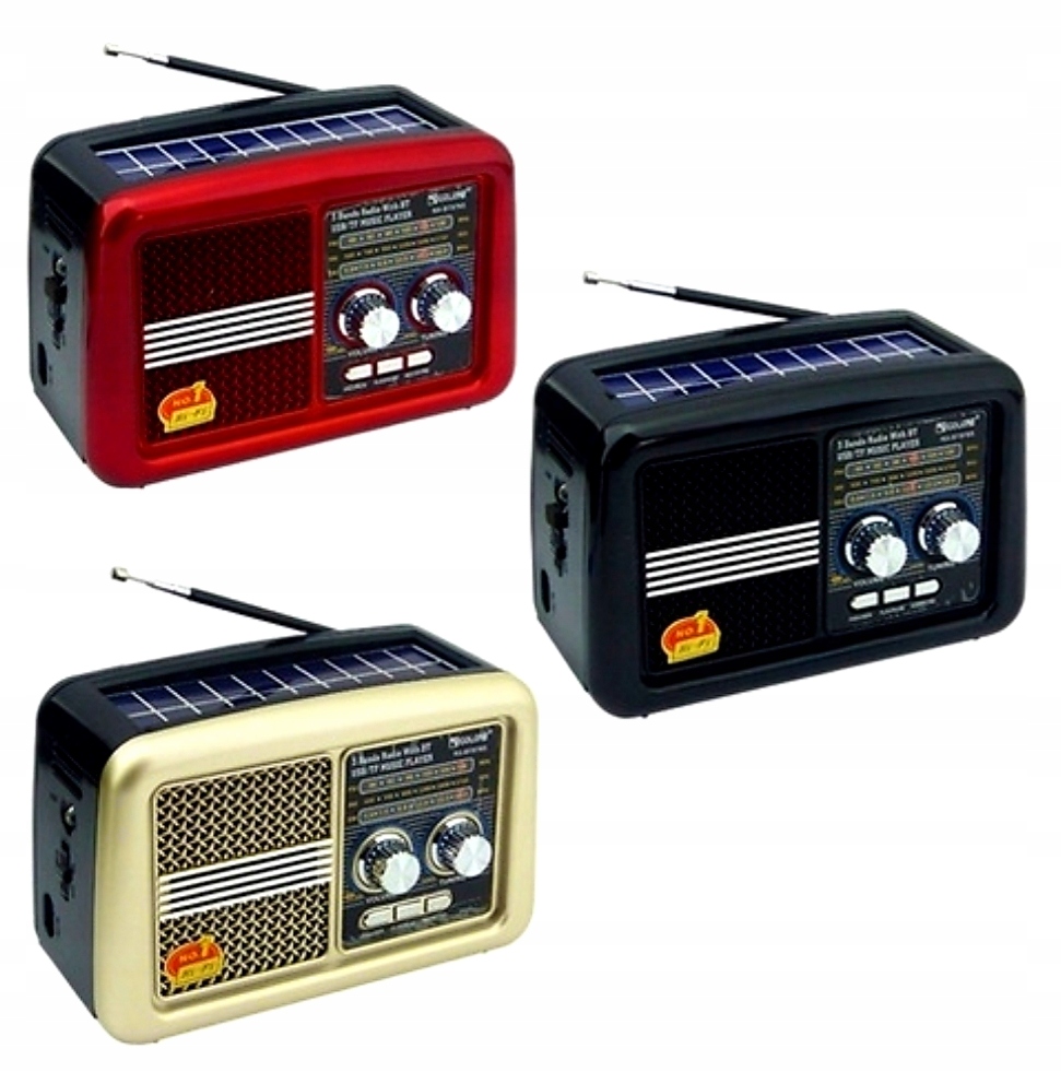 RADIO SOLARNE i NA PRĄD i NA BATERIE FM AM SOLIDNE - 12319348312 - oficjalne archiwum Allegro