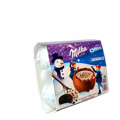 MILKA OREO SNOWBALLS CZEKOLADOWE KULE 112g - 14533654632 - oficjalne ...