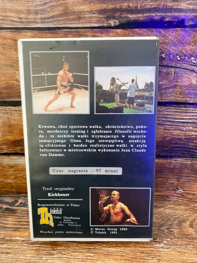 Kickboxer VHS Van Damme - 12857688382 - oficjalne archiwum Allegro
