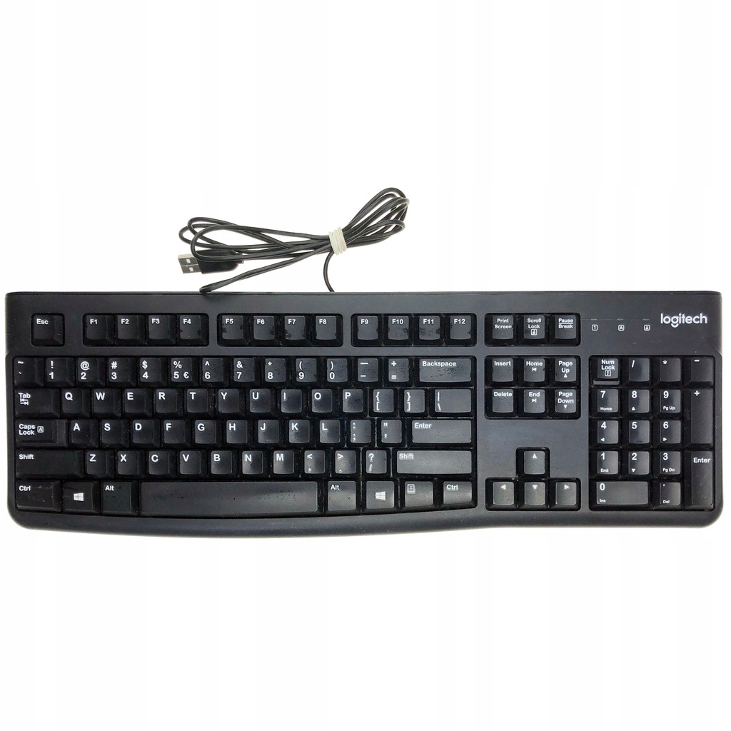 USB klawiatura LOGITECH K120 100% OK )pU - 14109059535 - oficjalne ...
