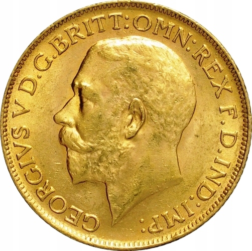 18. Anglia, suweren 1913, Jerzy V - 12879378573 - oficjalne archiwum ...